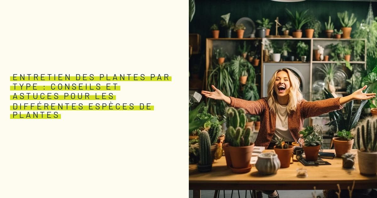 Entretien des plantes par type : Conseils et astuces pour les ...