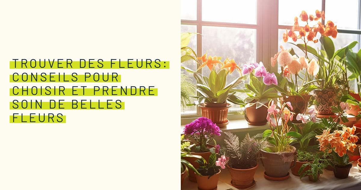 Trouver des Fleurs: Conseils pour choisir et prendre soin de belles fleurs